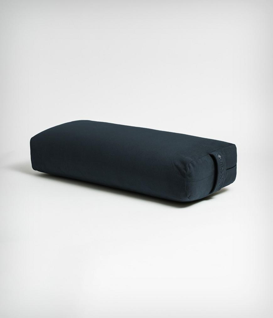 Manduka Rectangular Enlight Bolster - Midnight - Yoga Bolster - Magenta ...